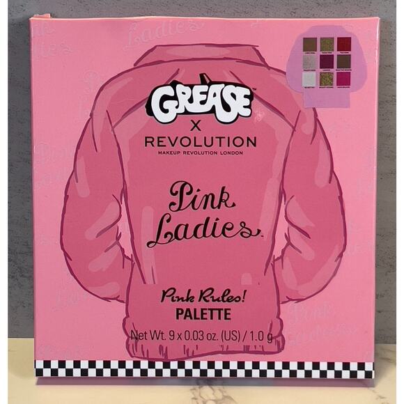Eyeshadow | Makeup | Makeup Revolution X Grease Pink Ladies Pink Rules ...